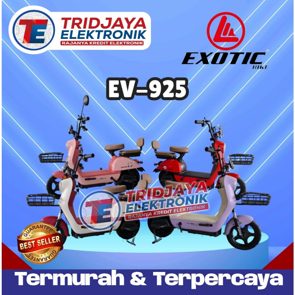 Jual Sepeda Listrik Exotic EV-925 Termurah Terbaik Bergaransi Resmi ...