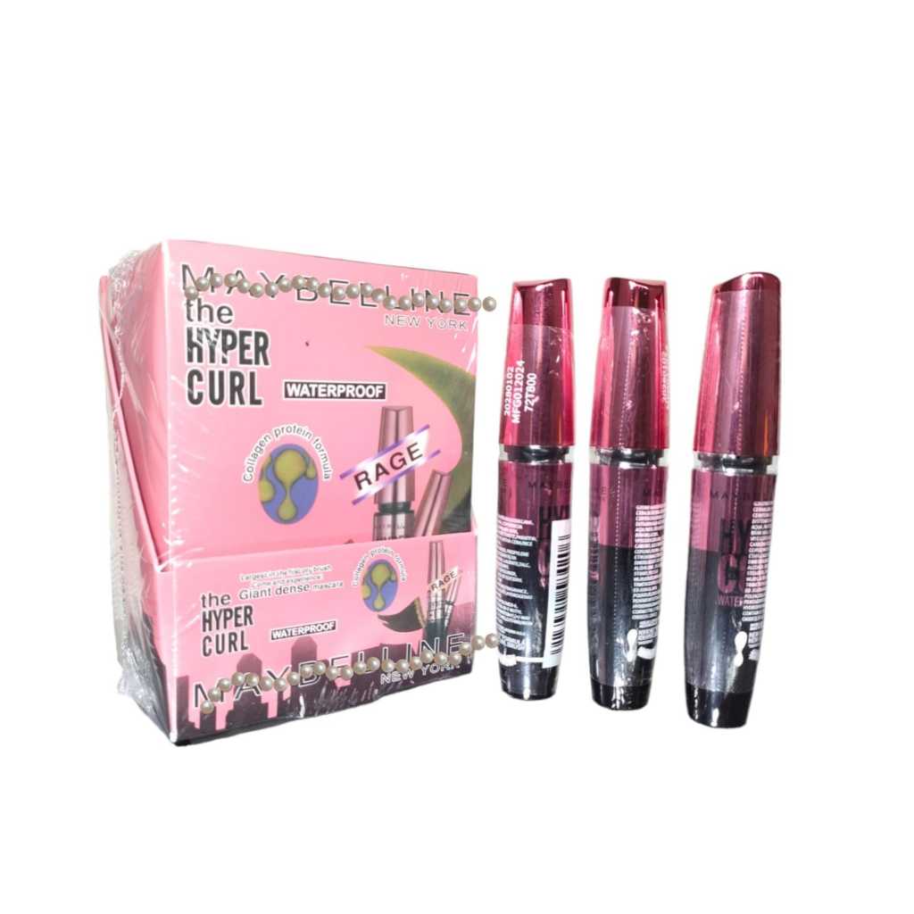 Jual Per 12 Pcs - Mascara Volume Express Hypercuri Rose Pink | Shopee Indonesia