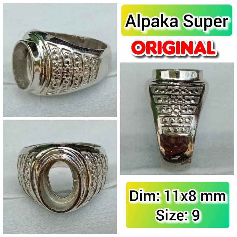 Jual Emban Batu Akik Dan Permata Alpaka Super Original.38 | Shopee ...