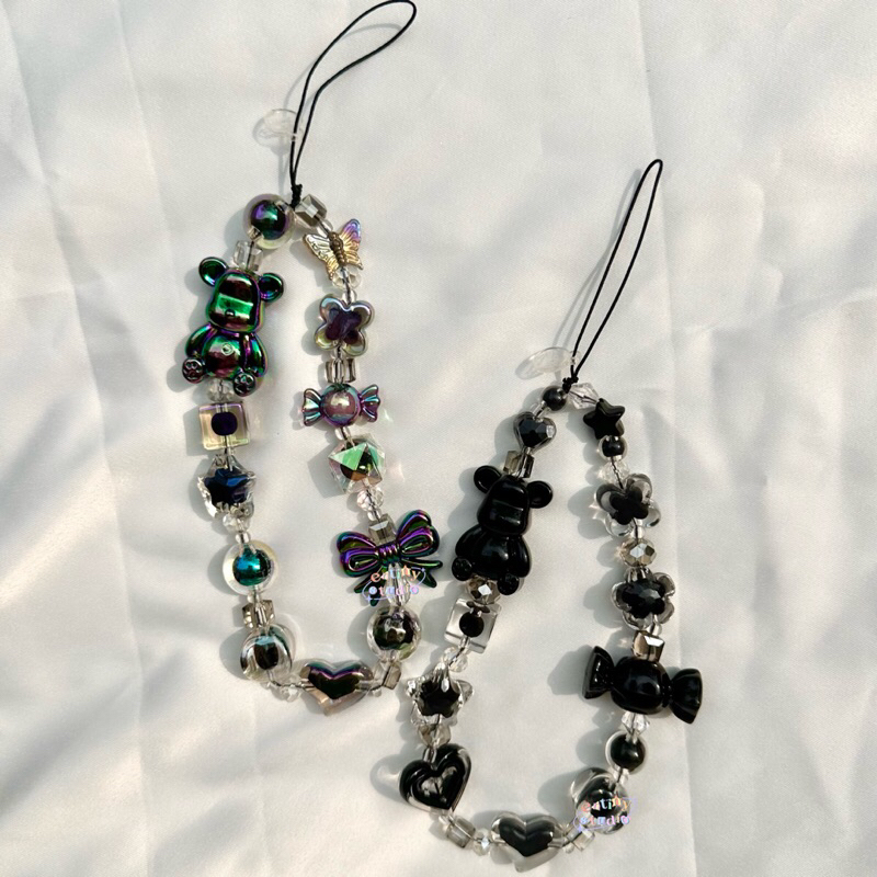 Jual Arzen Phone Strap | Black | Premium Luxury Limited Beads ...