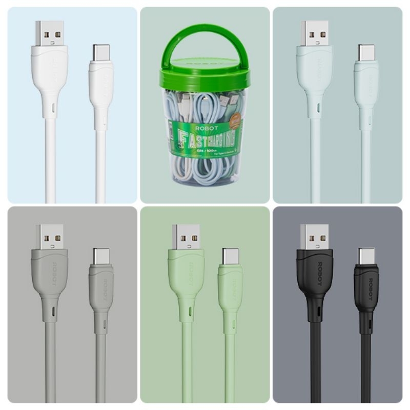 Jual Kabel Data Robot Original RBM100 Colour Micro Usb Real 2.1A ...