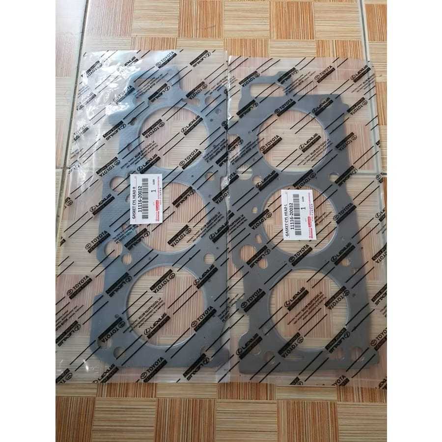 Jual Packing Head Kop Deksel Paking Only Toyota Camry Alphard Harrier 3.0 1MZ-FE SET (Kiri Kanan ...