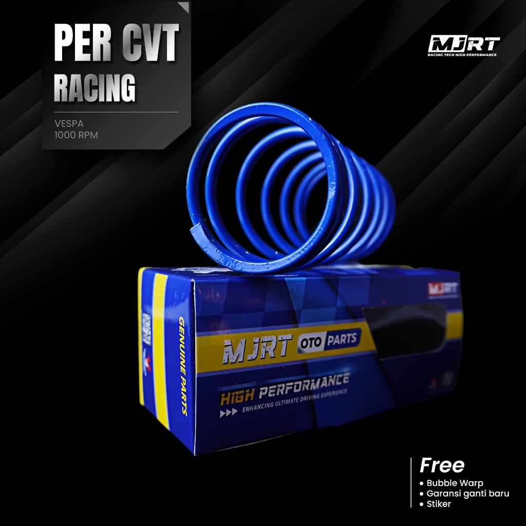Jual PER CVT RACING VESPA MATIC SPRINT GTS LX LV 125 150 CC 1000 RPM ...