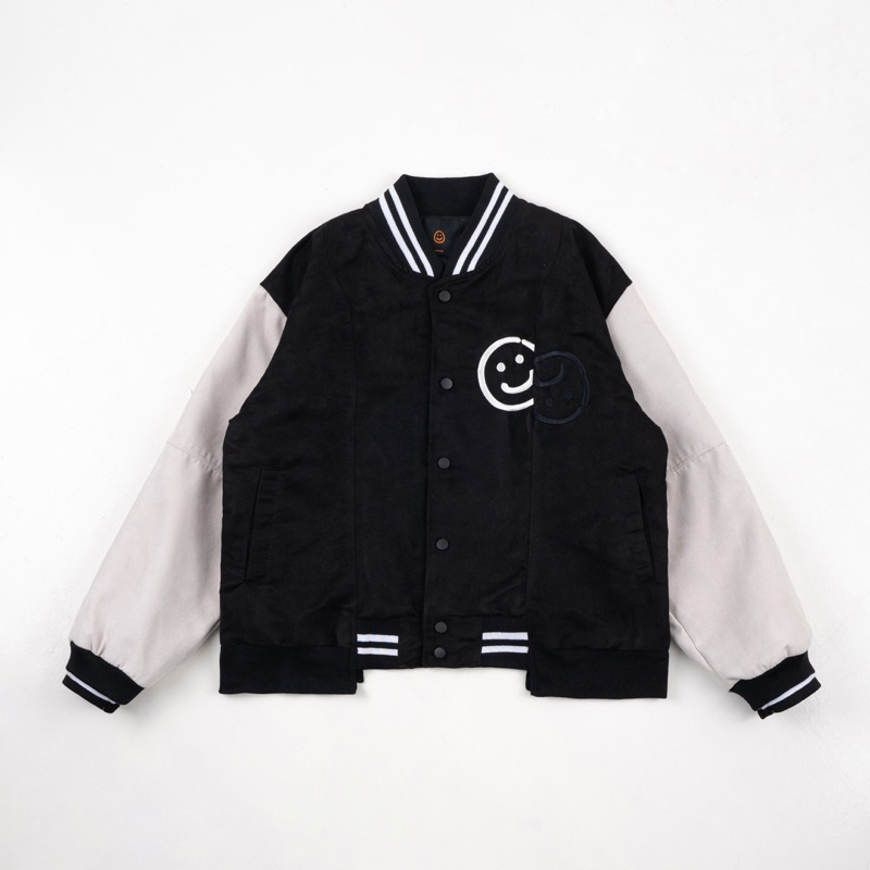 Jual FAITH FADE Academia - Signature Varsity Jacket (Black) | Shopee ...