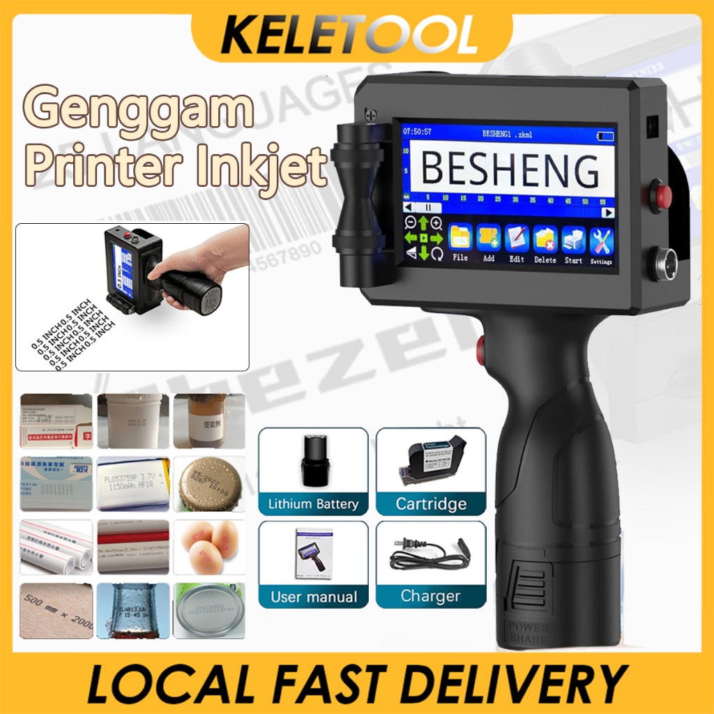 Jual Printer Inkjet Genggam Portabel Handheld Inkjet Pencetak Otomatis ...