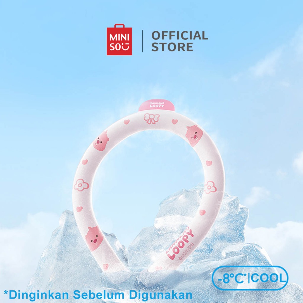 Jual Miniso x ZANMANG Loopy Collection Leher Cincin Cooling Neck Wrap ...