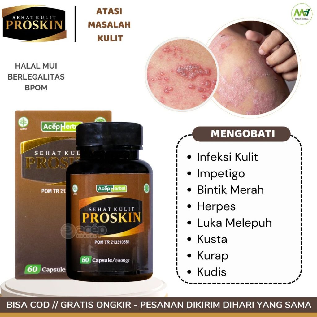Jual Proskin Obat Penyakit Kulit Infeksi Kulit Impetigo Bintik Merah ...