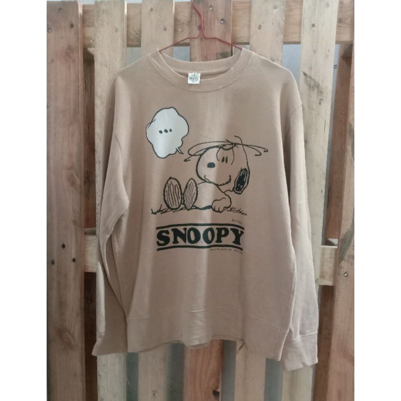 Jual Crew neck Uniqlo Peanuts/ Thrifty/ Preloved | Shopee Indonesia