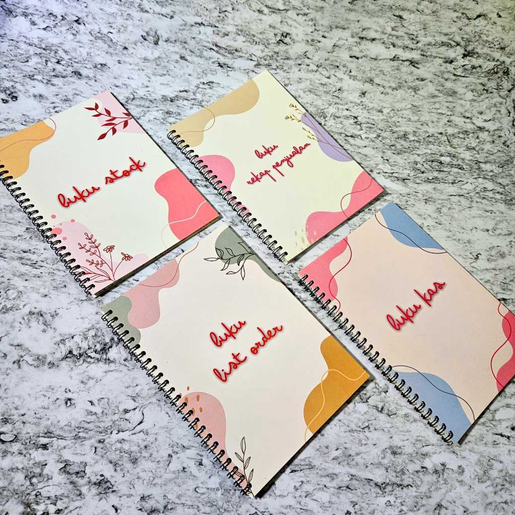 Jual BUKU ONLINE SHOP SPIRAL BUKU REKAP PENJUALAN BUKU LIST ORDER BUKU ...