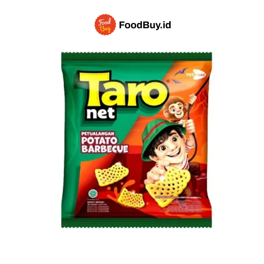 Jual Taro Net Rasa Potato Barbeque 32gr | Shopee Indonesia