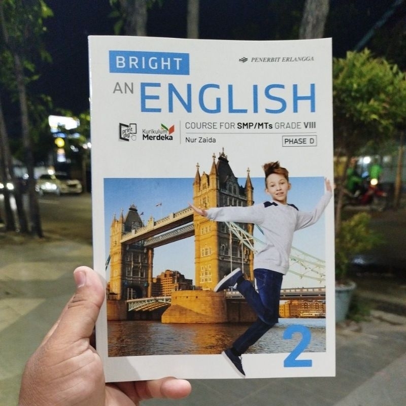 Jual Buku kurikulum merdeka BRIGHT AN ENGLISH UNTUK SMP/MTS KELAS 2 (ORIGINAL) | Shopee Indonesia