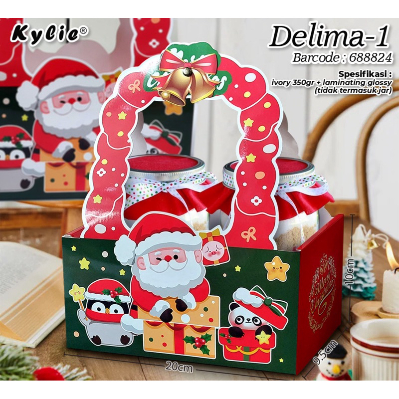 Jual Box Natal / Hamper Natal / Box Delima | Shopee Indonesia
