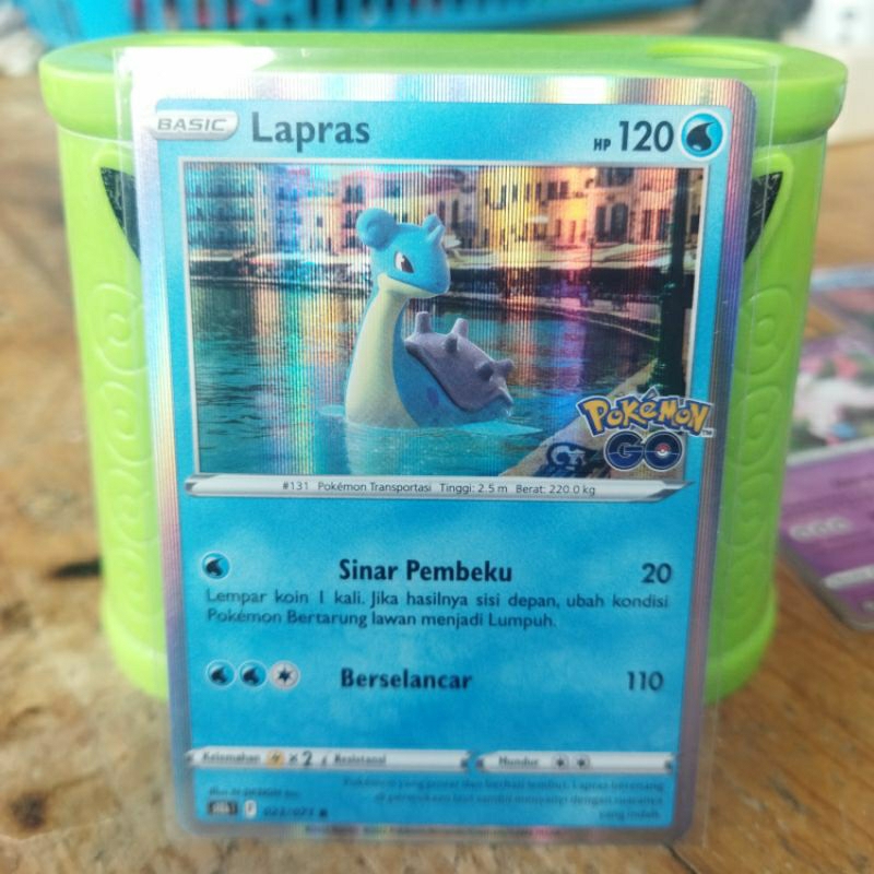Jual Pokemon TCG Indonesia Lapras holo foil s10b 023/071 R original | Shopee Indonesia