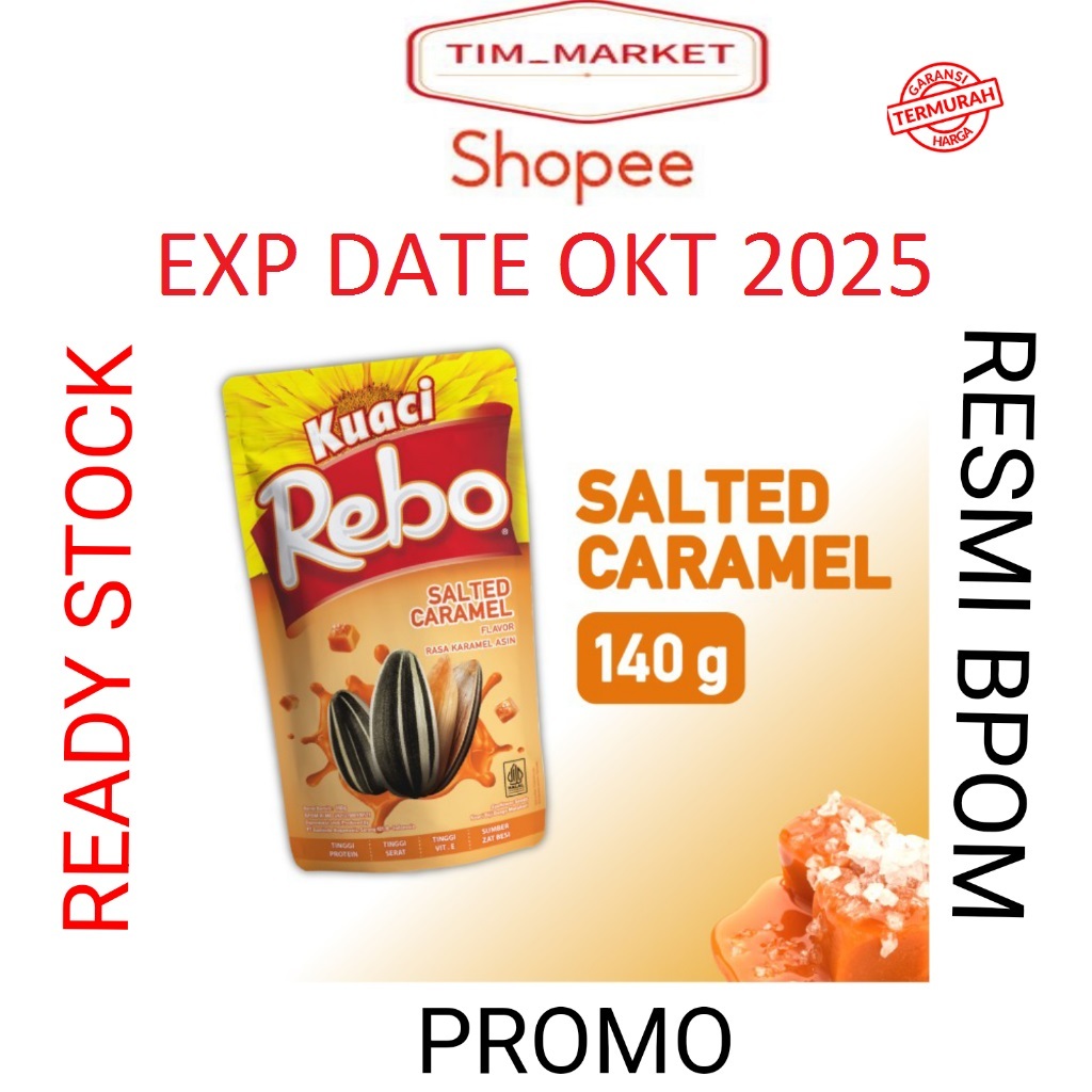 Jual KUACI REBO CARAMEL UKURAN 140 GR EXP TERBARU HALAL PROMO TERMURAH ...
