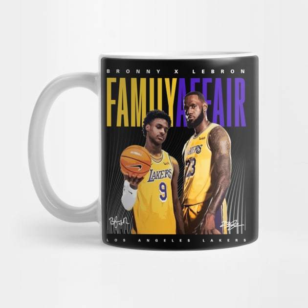 Jual Lebron and Bronny James Coffee Mug | Shopee Indonesia