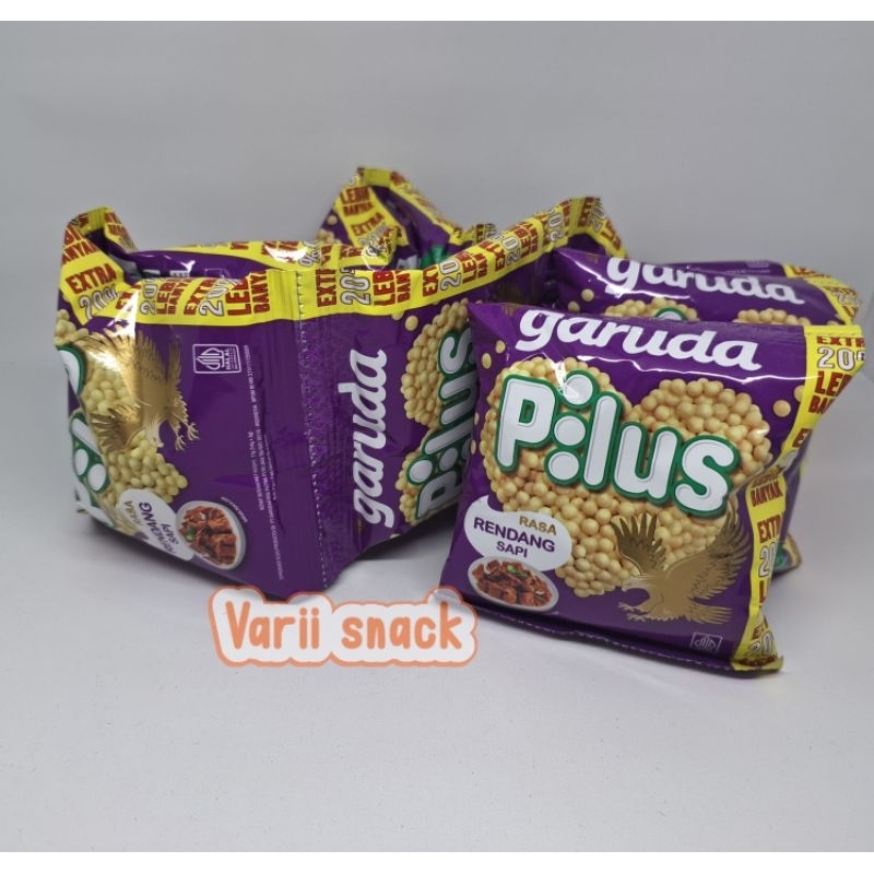 Jual Pilus Garuda 2Rasa Mie Goreng / Rendang 1Renceng isi 10pcs ...