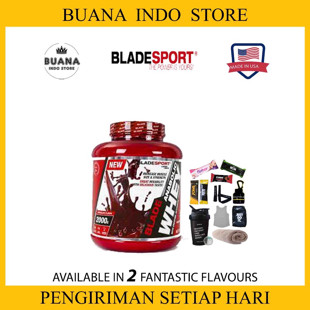Jual BLADE ANABOLIC WHEY 5 LB LBS Whey Protein Concentrate Isolate Made ...
