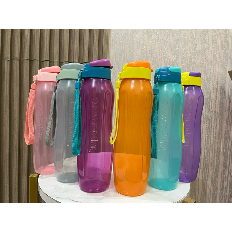 Jual Tupperware ECO BOTTLE 1 liter (SET ISI 2 PCS) eco bottle 1 liter ...