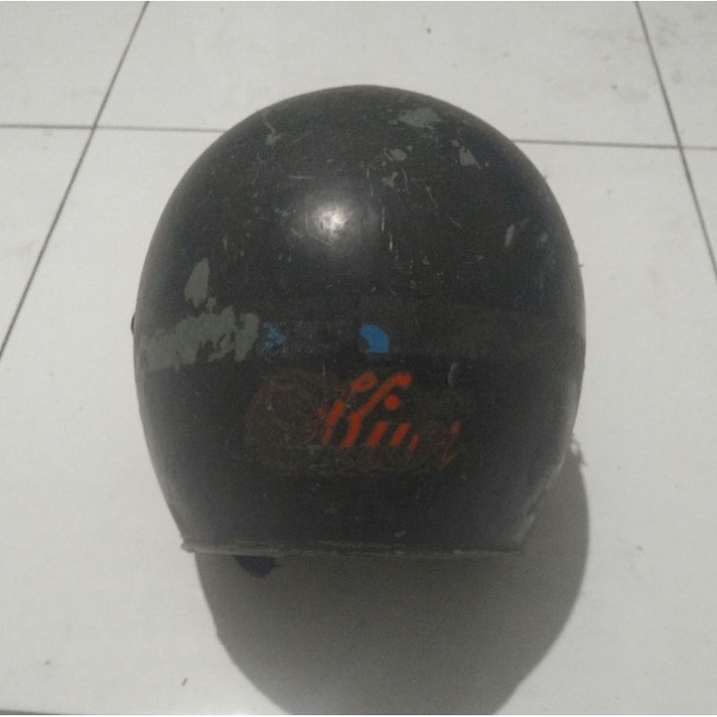 Jual OBRAL SECOND HELM SEPEDA MOTOR JADUL KUNO HITAM MERK KIWI | Shopee ...