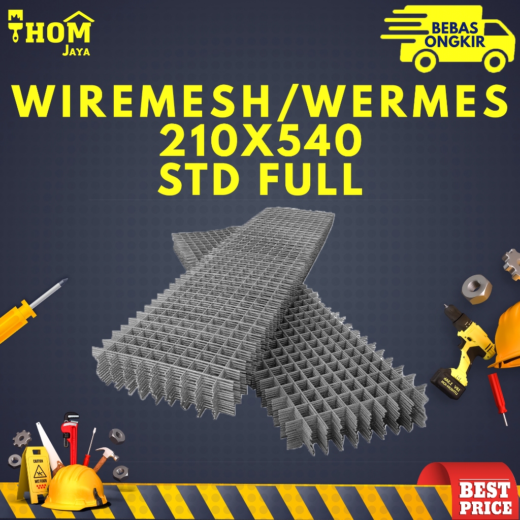 Jual WIREMESH / WERMES / BESI COR - 210 X 540 STD FULL | Shopee Indonesia