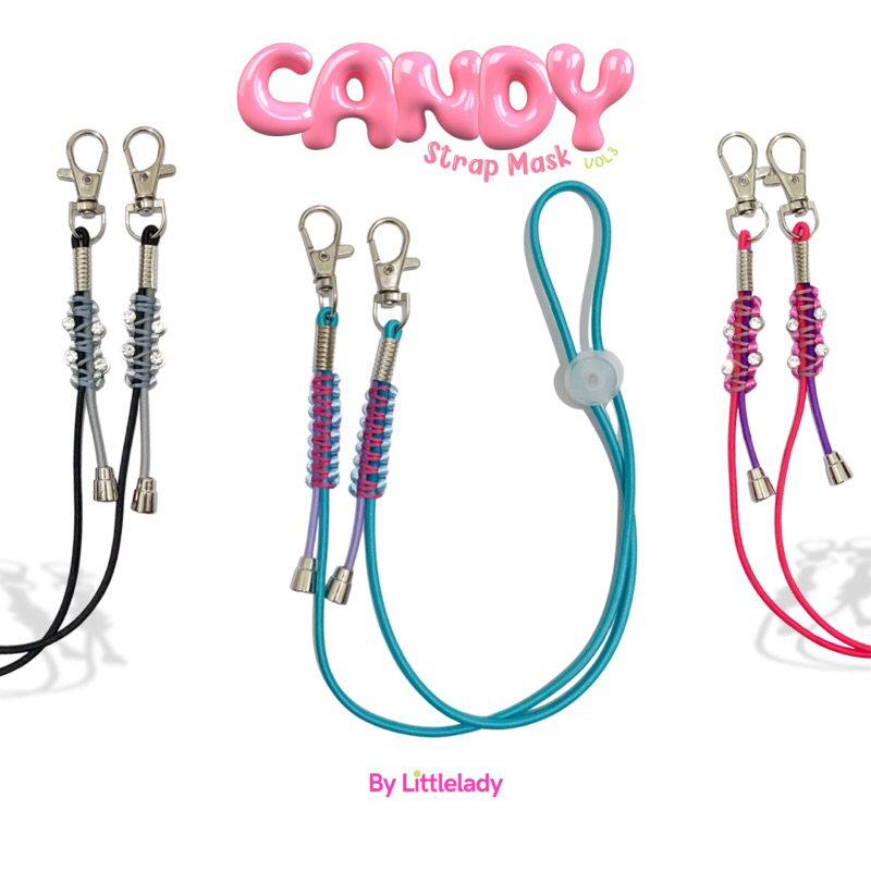 Jual Candy Strap Mask Vol 3 | Strap masker | Strap mask 2in1 ...