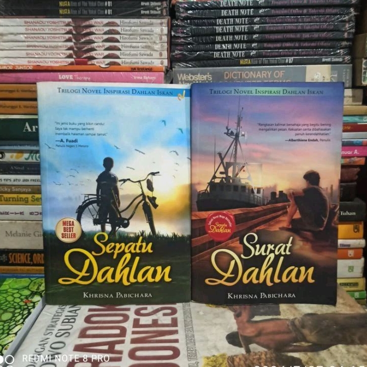 Jual Novel Original Sepatu Dahlan, Surat Dahlan 1-2 KHRISNA PABICHARA ...