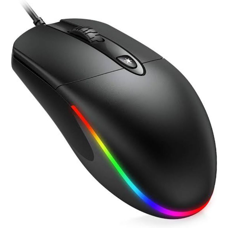 Jual 23 mouse RGB berkabel komputer/laptop usb optik | Shopee Indonesia