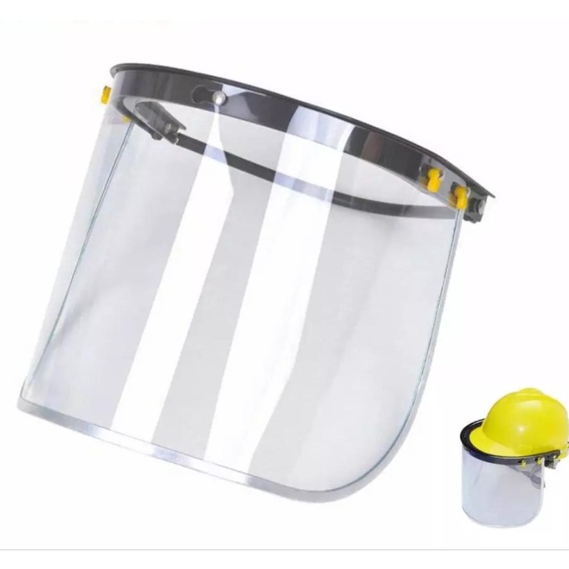 Jual Istimewa Welding Face Shield Bracket Visor Bening untuk Semua ...