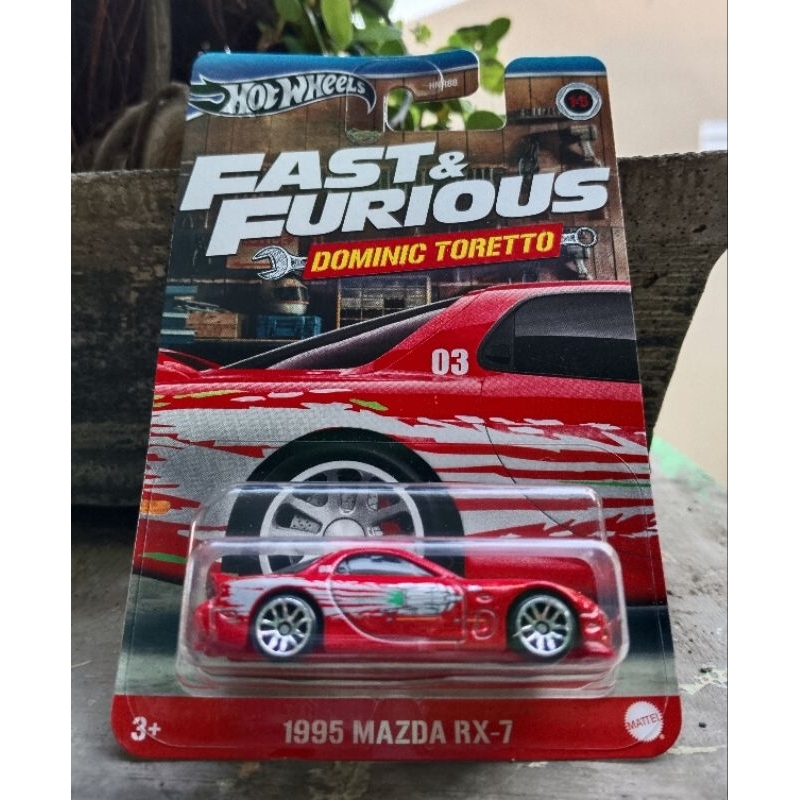 Jual Hotwheels Fast furious Mazda RX 7 Dominic Toretto | Shopee Indonesia