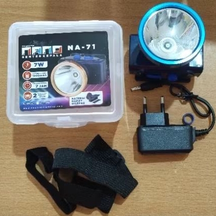 Jual Blor Nano NA-71 Senter Kepala/Head Lamps/Senter Super Terang ...