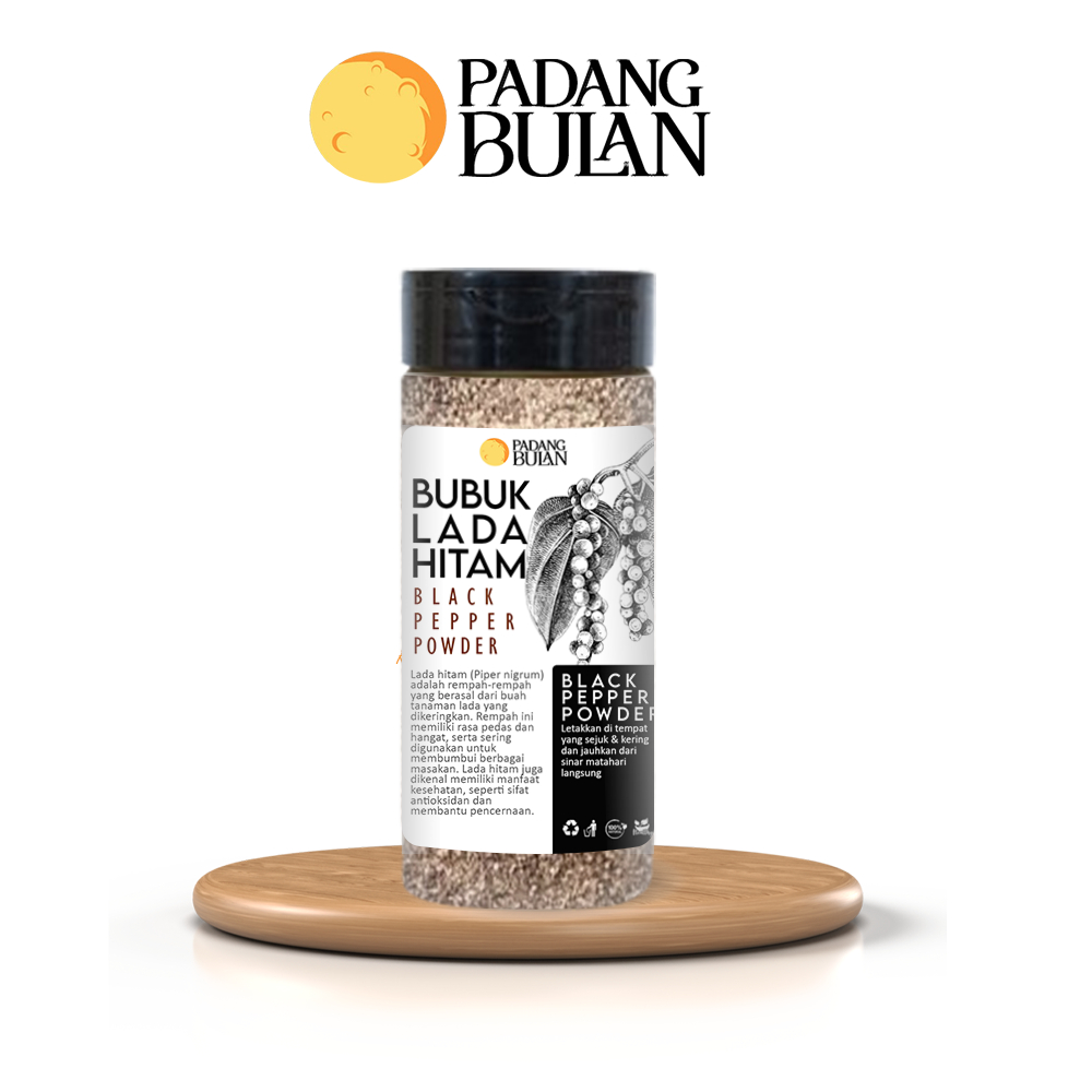 Jual Lada Hitam Bubuk 60 Gr Premium - Padangbulan | Shopee Indonesia