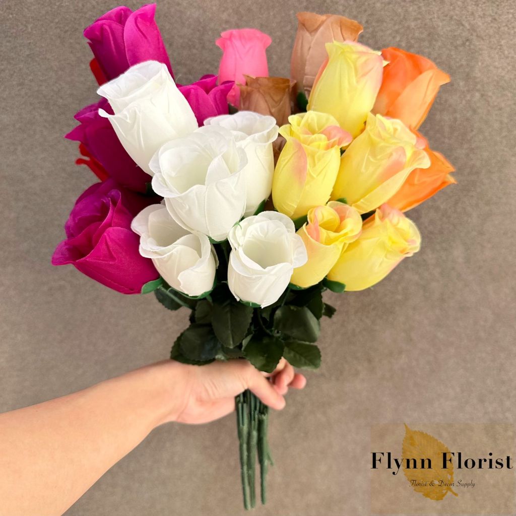 Jual Bunga Mawar kuncup Eropa Premium Cabang 5 (Satuan) Bunga Dekorasi ...