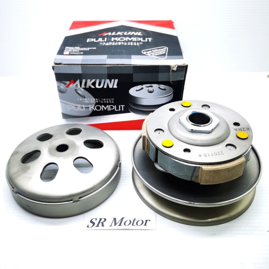 Jual pully fully pulley puly assy plus kampas mangkok ganda vario 125 ...