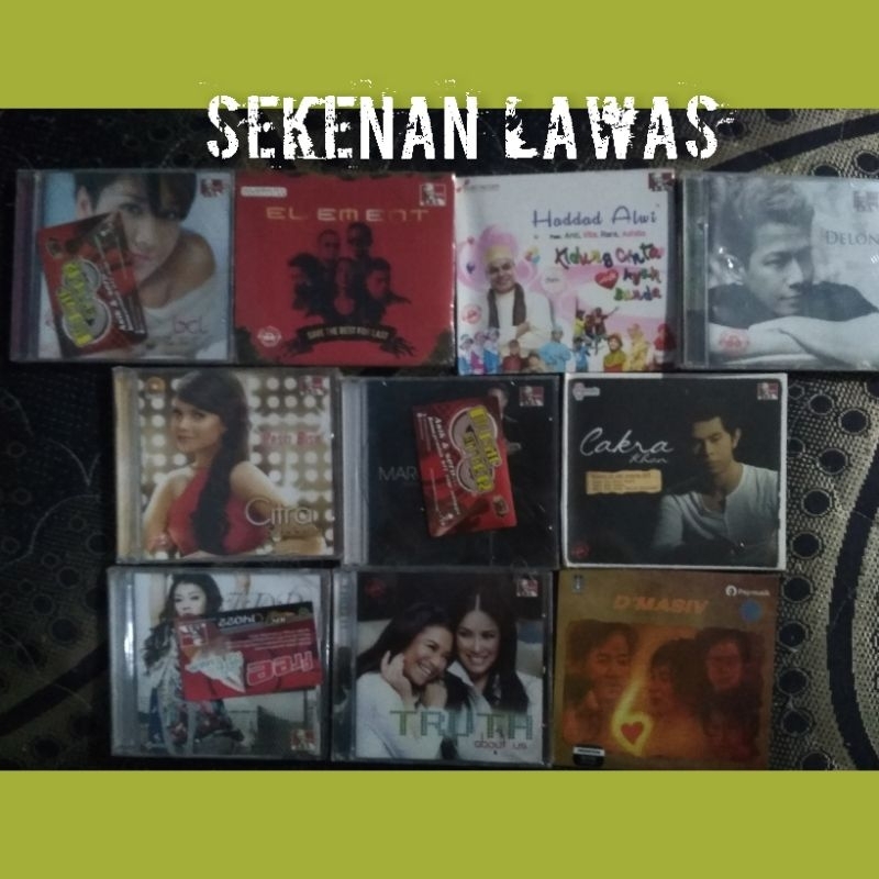 Jual PAHE CD Bunga Citra Lestari, Element,Cakra Khan,D'Masiv dll (SEGEL ...