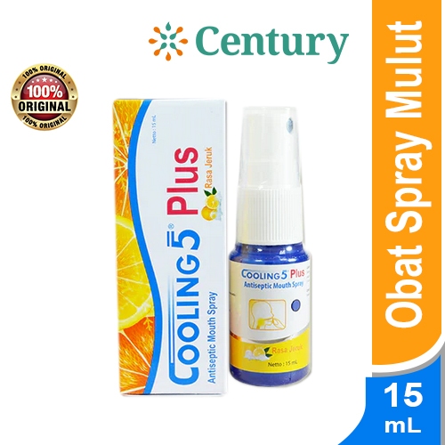 Jual COOLING 5 PLUS ANTISEPTIK MOUTH SPRAY JERUK 15ML / PENYEGAR MULUT ...
