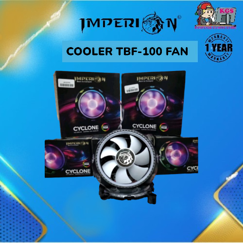 Jual Fan Processor Prosesor Gaming LED RGB Intel AMD Alseye TBF100 ...