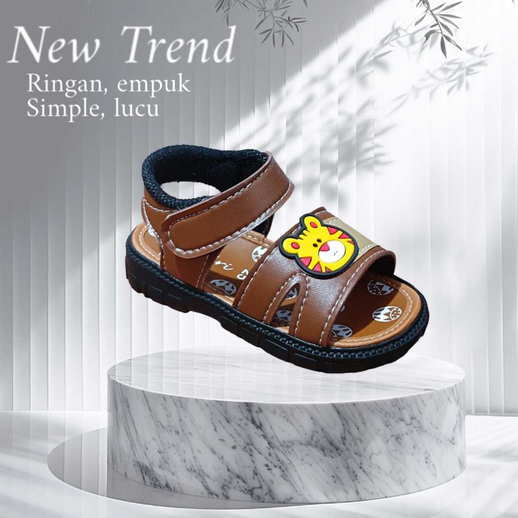 Jual Sandal Anak Cowok Sendal Sepatu Kokop Motif Macan Usia 1 Sampai 3 ...