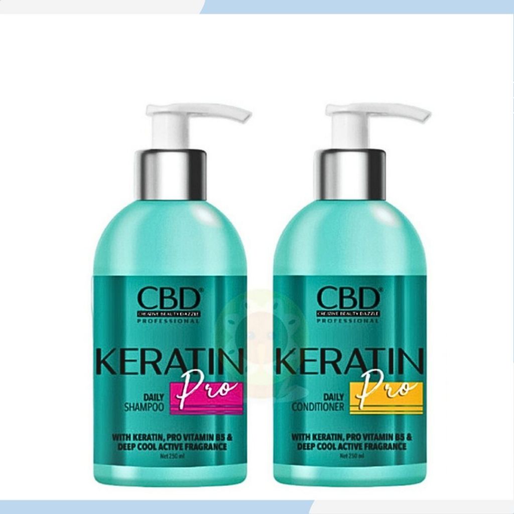 Jual CBD Professional Keratin Pro Daily Shampoo | Daily Conditioner ...