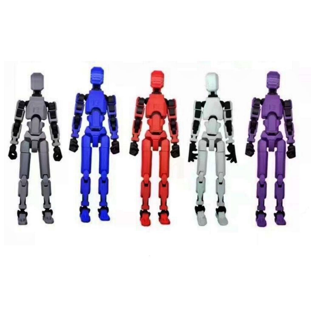 Jual Dummy 13 Action Figure Mainan Pergeseran Bentuk Multi Sendi 3D ...