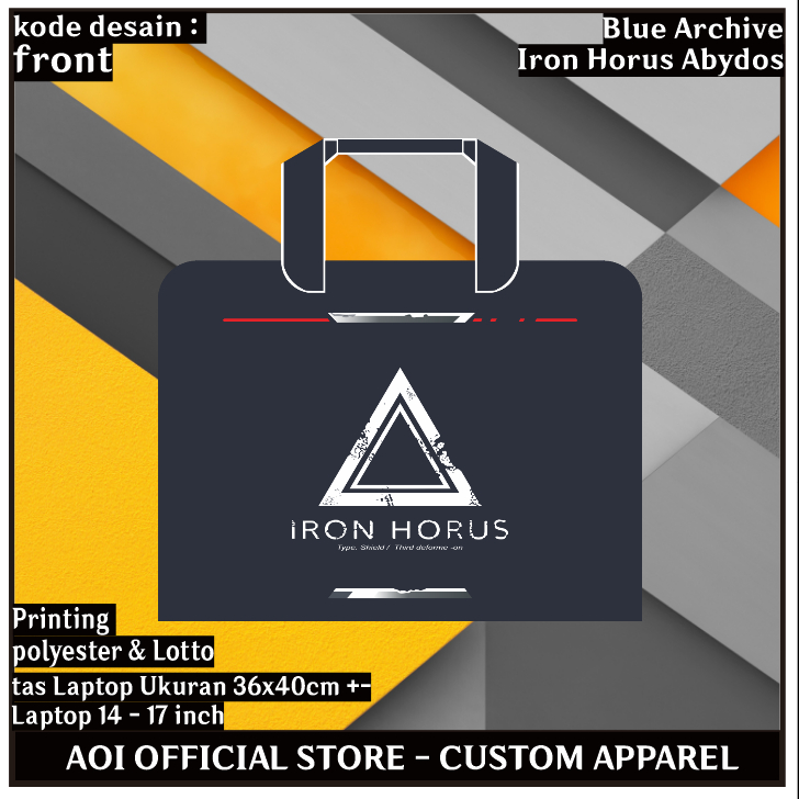 Jual Tas Laptop / Handphone / tablet / notebook Iron Horus Abydos ...