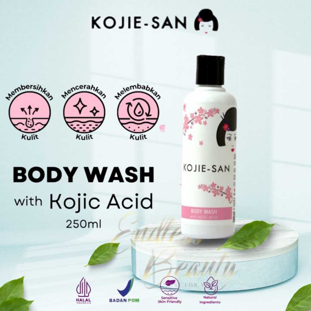 Jual [BPOM ]Kojie-San - Body Wash Kojic Acid/Sabun Mandi Botol Cair ...