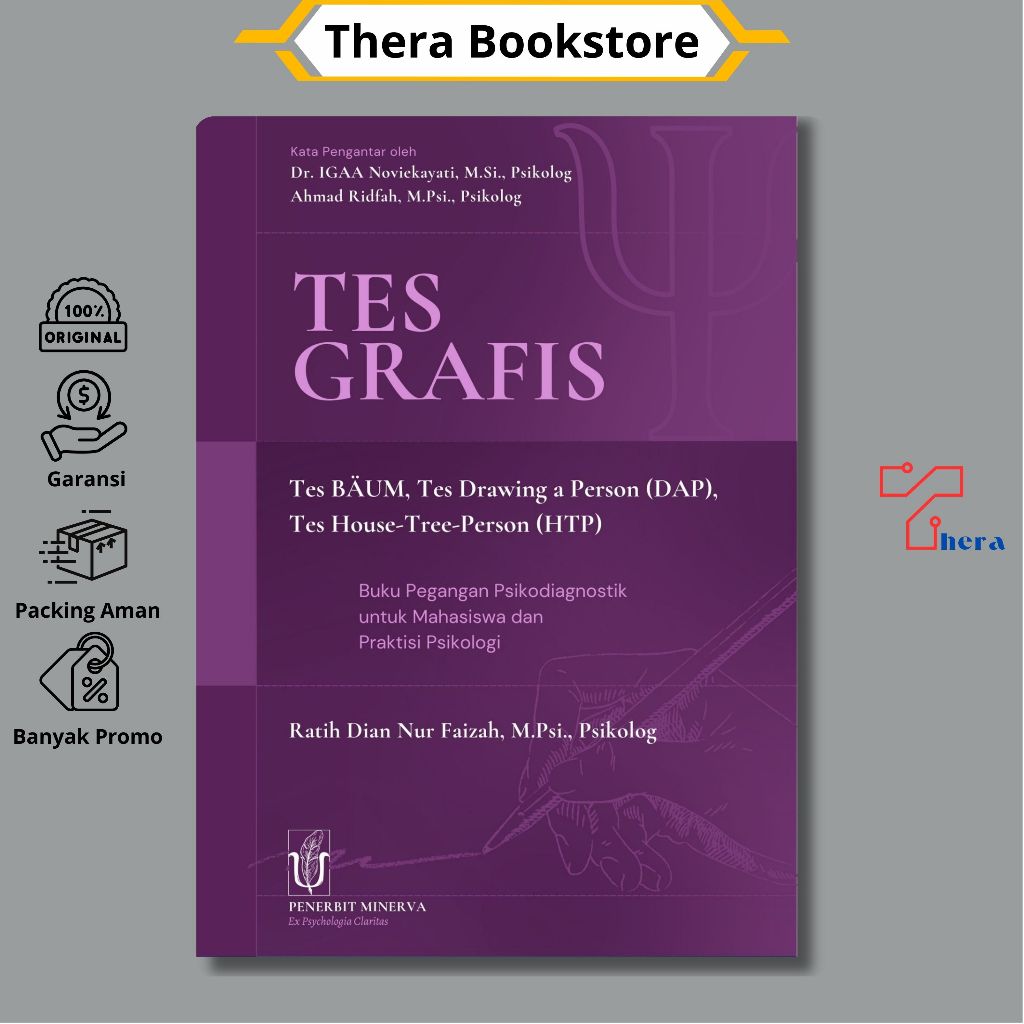 Jual Tes Grafis (Baum, DAP, & HTP): Buku Pegangan Psikodiagnostik untuk ...