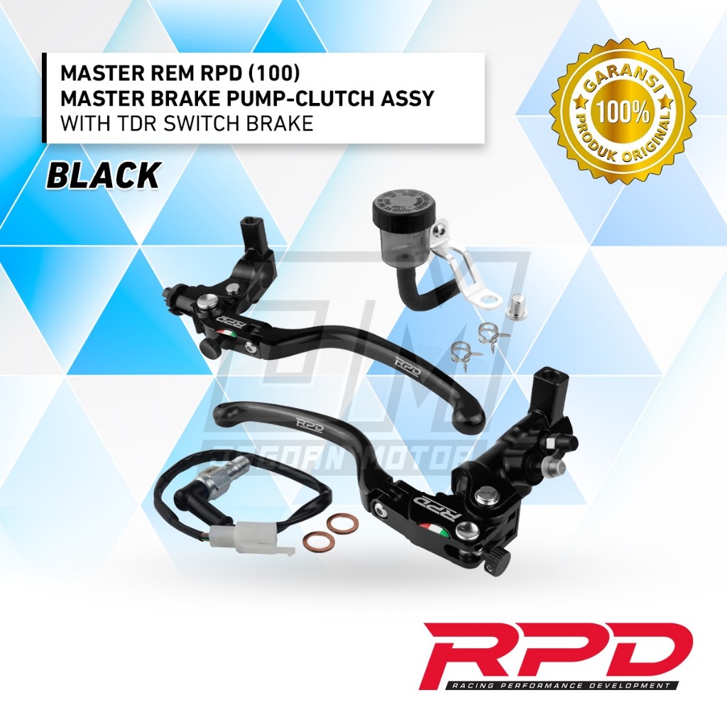 Jual Master Rem RPD (100) Master Brake Pump-Clutch Assy with TDR Switch Brake | Shopee Indonesia