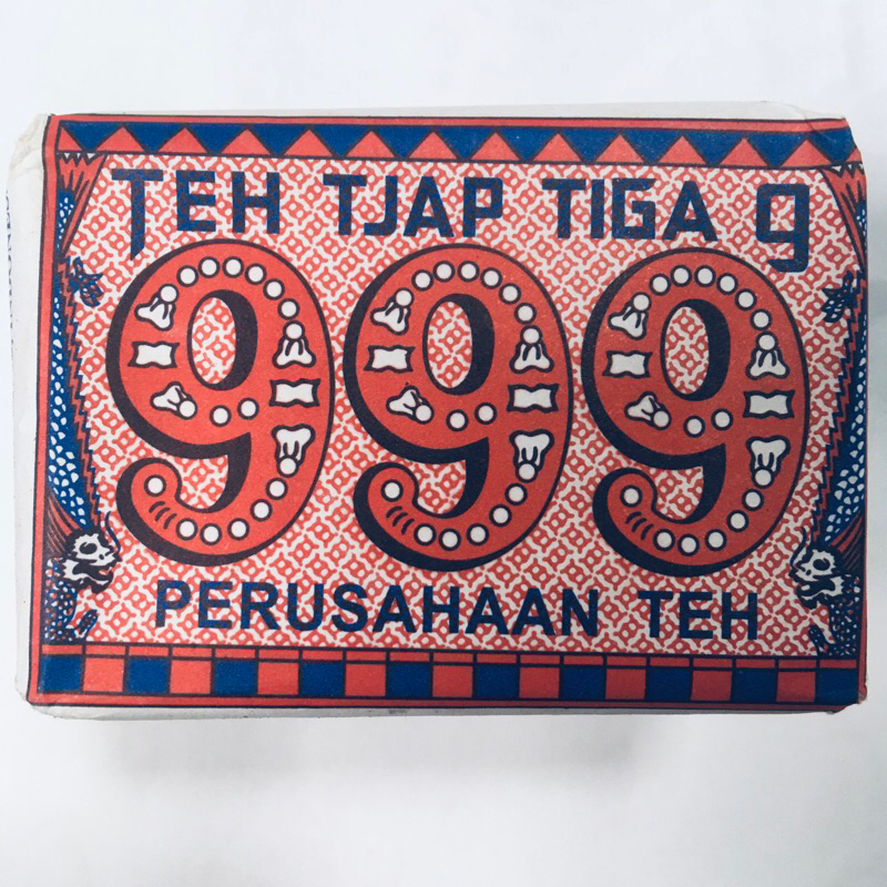 Jual Teh tjap tiga 9 999 bola api 999 pekalongan Perusahaan G.H.S wangi harum enak | Shopee ...