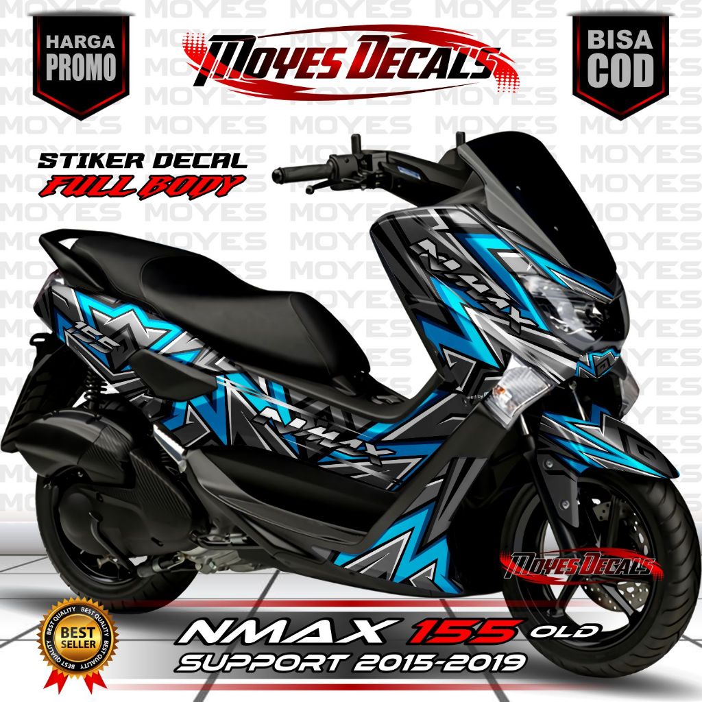 Jual DECAL MOTOR NMAX OLD - STIKER MOTOR NMAX OLD FULL BODY PREMIUM ...