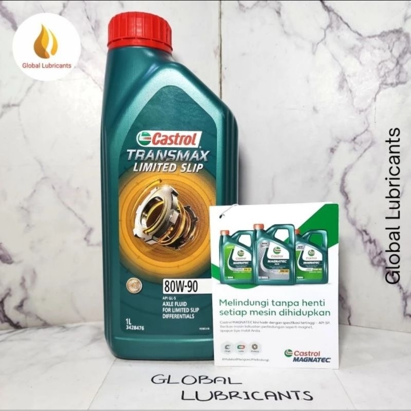 Jual Castrol Transmax Limited Slip/ LSD 80W-90 1L (Oli Transmisi Manual ...