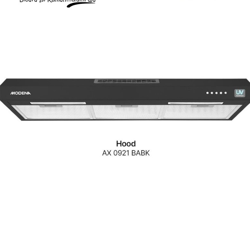 Jual Slim Hood Modena Hybrid AX 0921 BABK 90cm | Shopee Indonesia