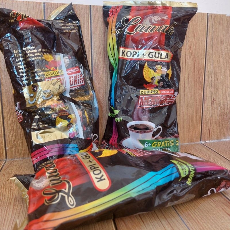 Jual Kopi Luwak Plus Gula (Isi 8 Sachet) | Shopee Indonesia
