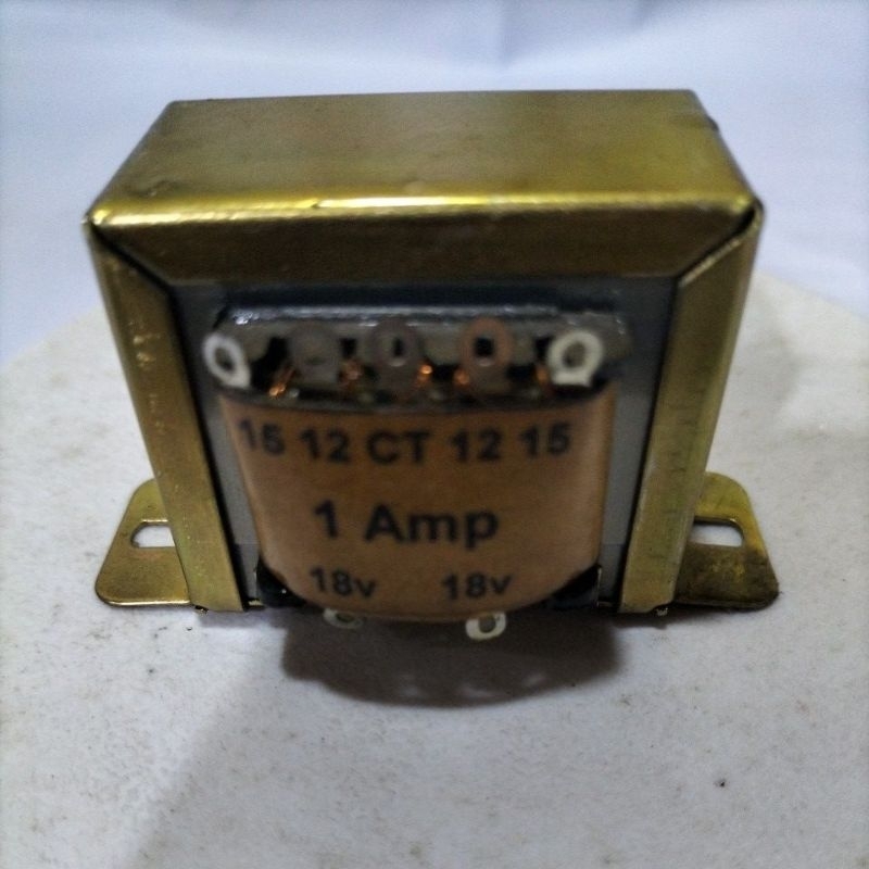 Jual TRAFO TRAVO 1A CT 12V 15V 18V NELC TRAFO KOTAK IE | Shopee Indonesia