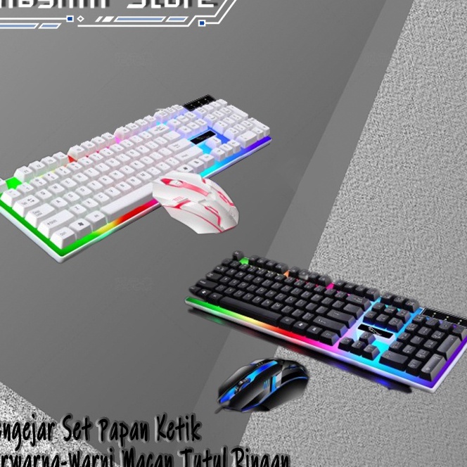 Jual Murah Keyboard Gaming Keyboard Mekanik G21B Tahan Air RGB Gaming ...